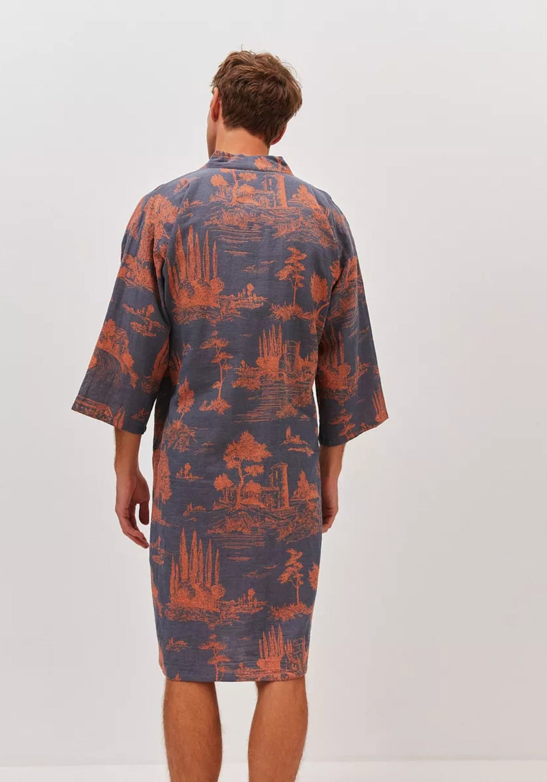 Men’s Kimono Robe | Japanese Style Cotton & Bathrobes – Kimonorie